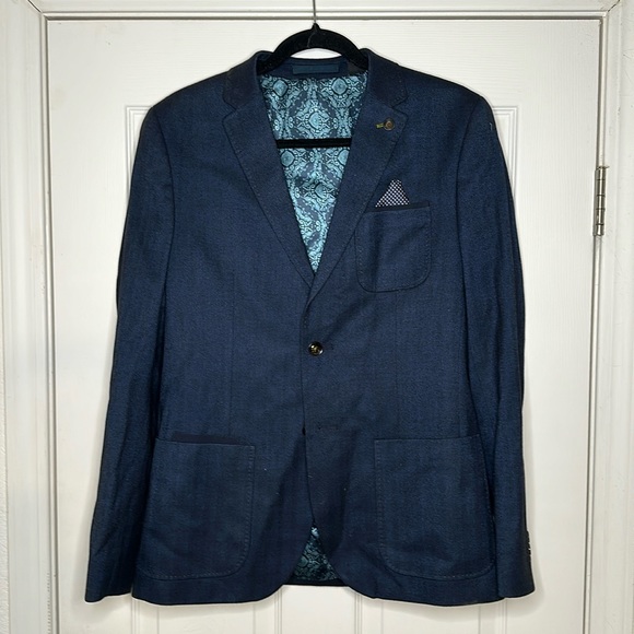 Ted Baker London | Suits & Blazers | Ted Baker Mens Blue Blazer | Poshmark